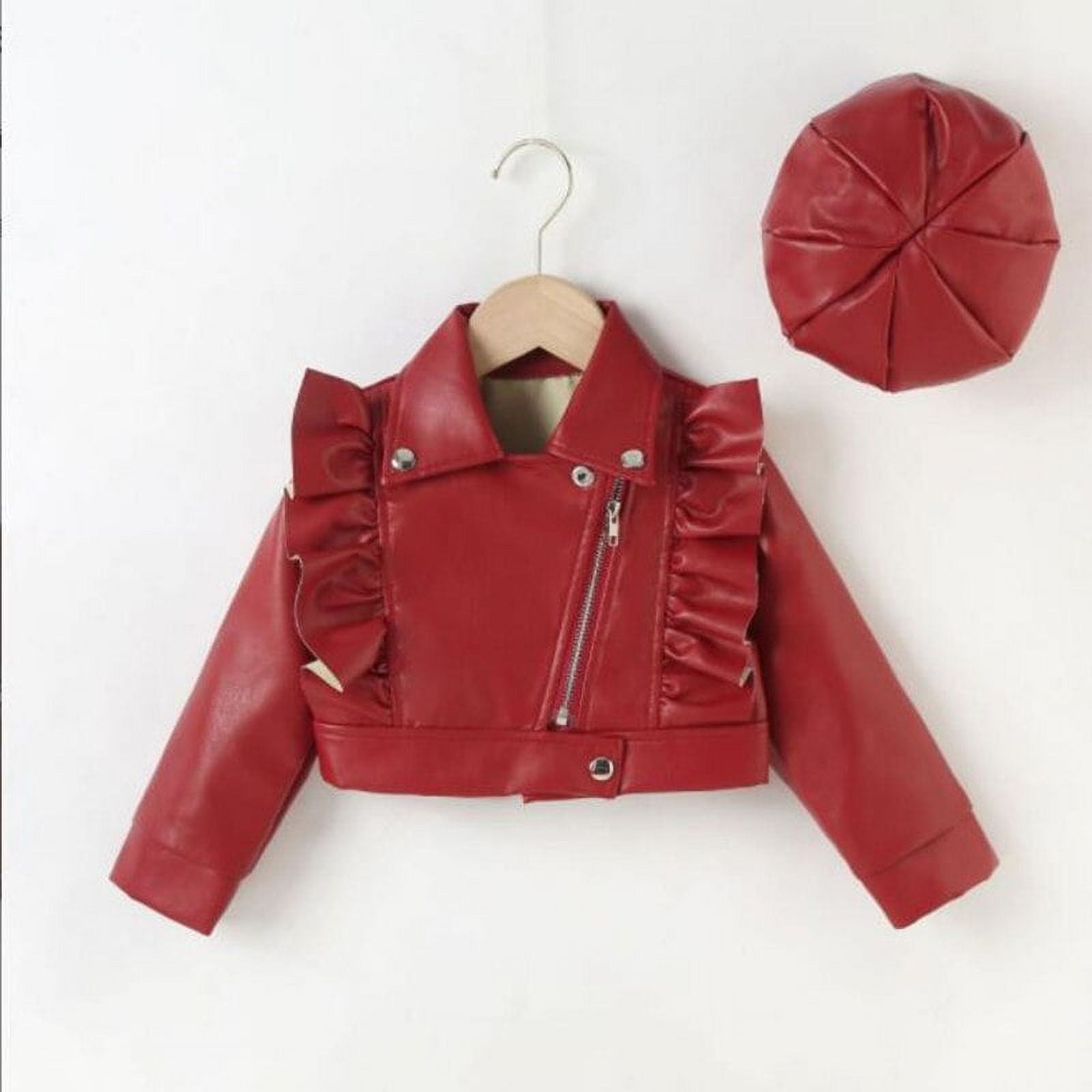 Fashion Baby Girl Suit Jacket Toddle Teen Child loose Jacket Solid ...