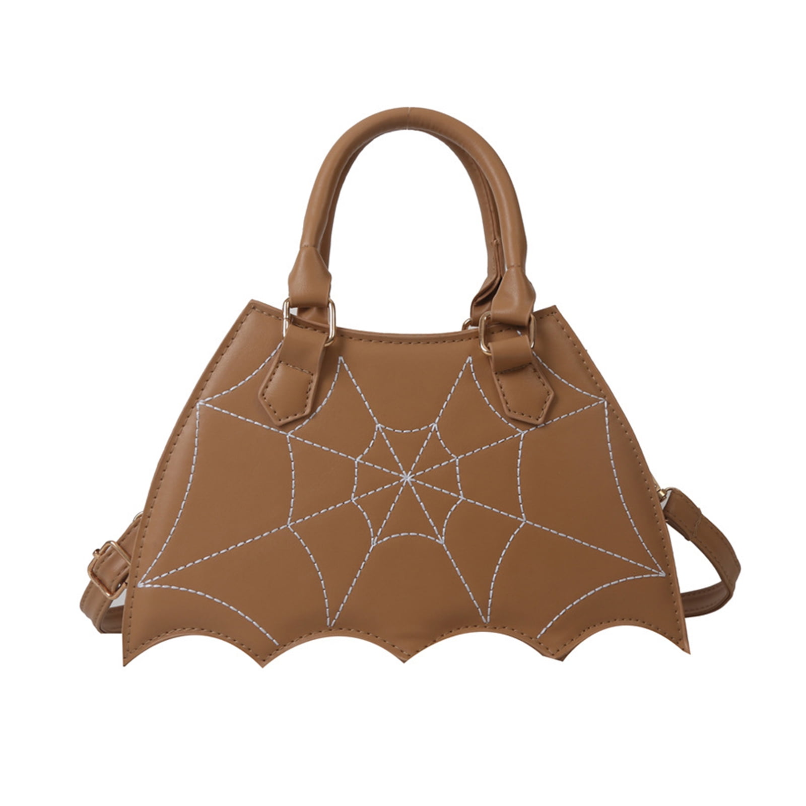 Fashion Bat Shape Shoulder Bag Simple Leathers Commuters Tote Bag ...