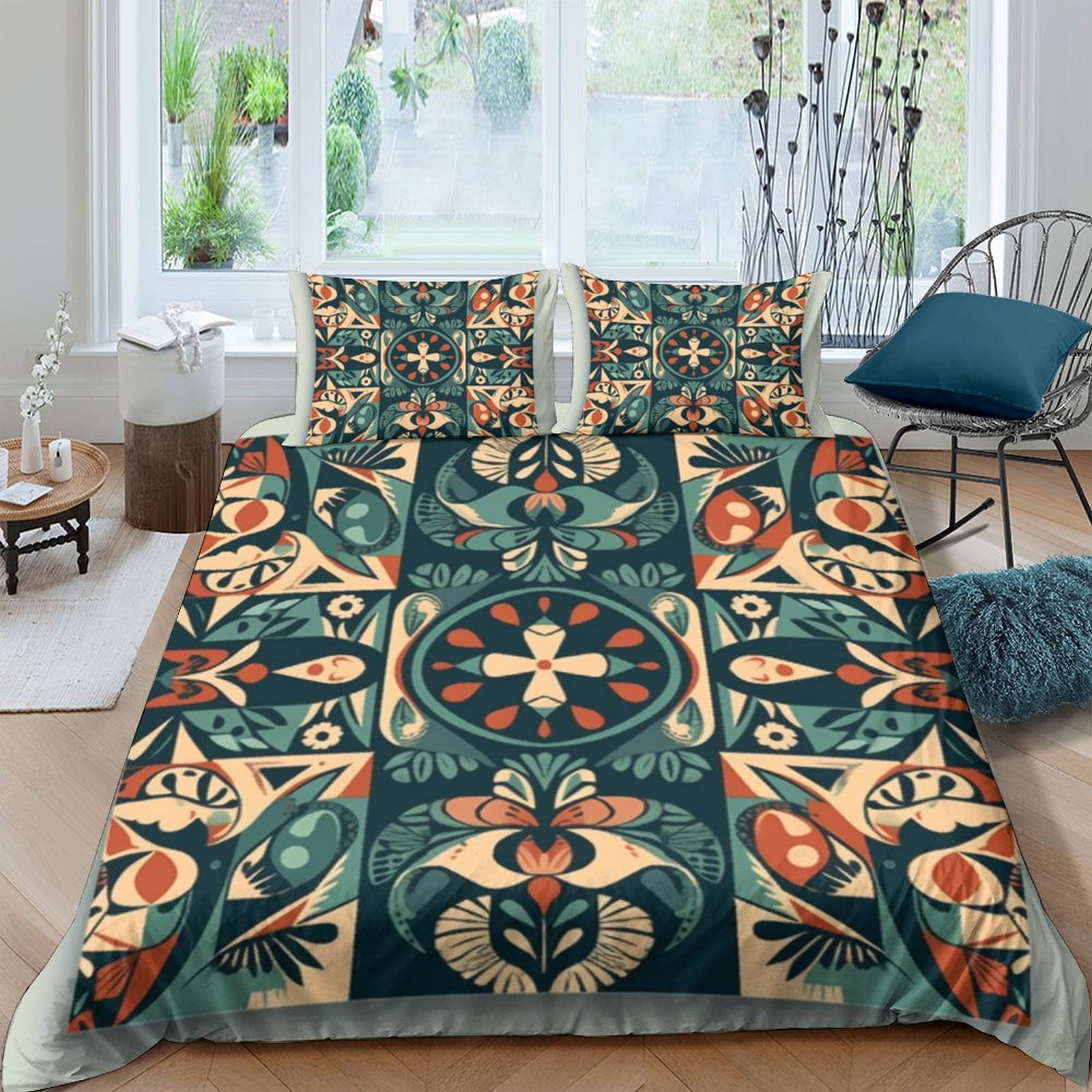 Fashion Bedroom Decor Bohemian Style Comforter Cover Set Teen Adult ...