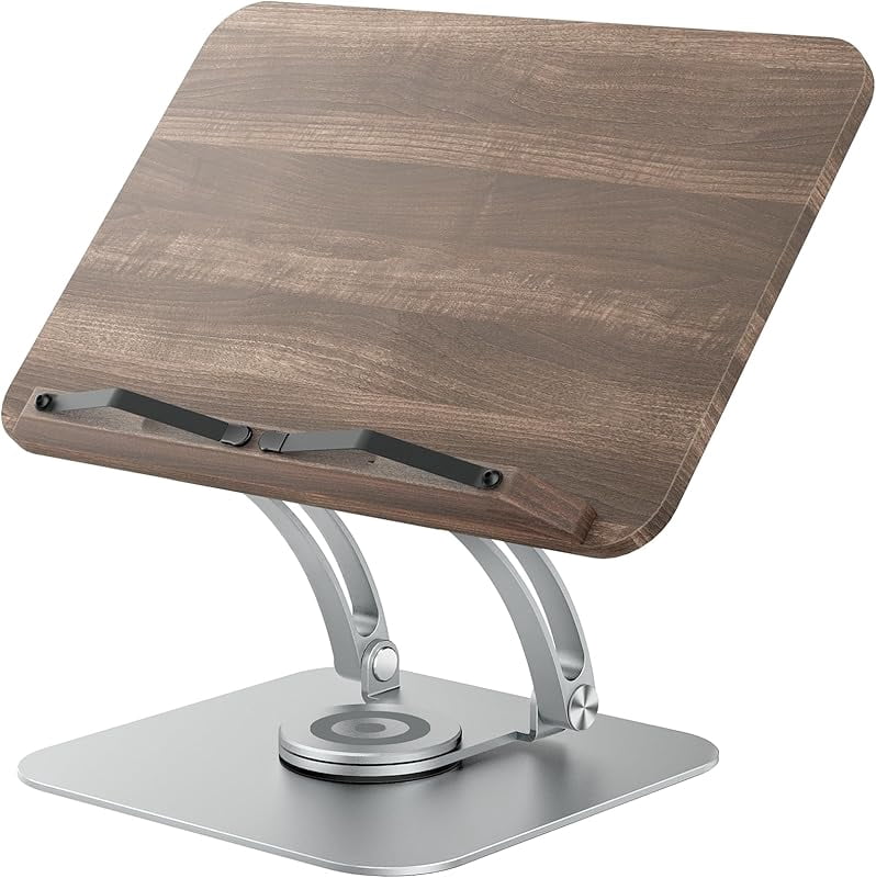 Fashion Book Stand for Reading, Adjustable Book Holder with 360 ...
