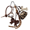Fashion Bows Knot Braided Rope Purse Charm Decoration Acrylic Bag ...