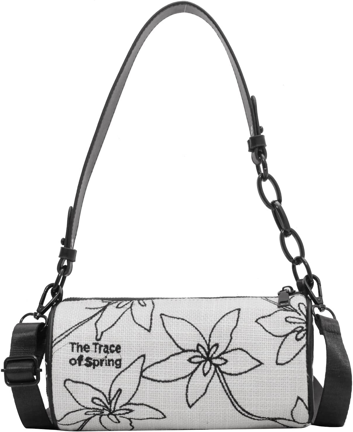 Fashion Bucket Cylinder Bag for Women Barrel Shape Handbag Shoulder Bag ...