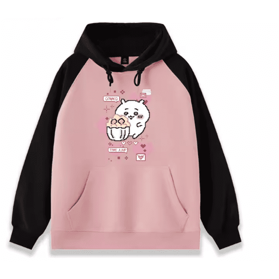 Fashion Chiikawa Sweatshirt Women's Hooded Cartoon Lovely Top Holiday ...