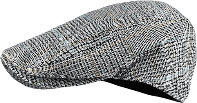 Fashion Classic Plaid Men's Newspaper Boy Hat - Walmart.com