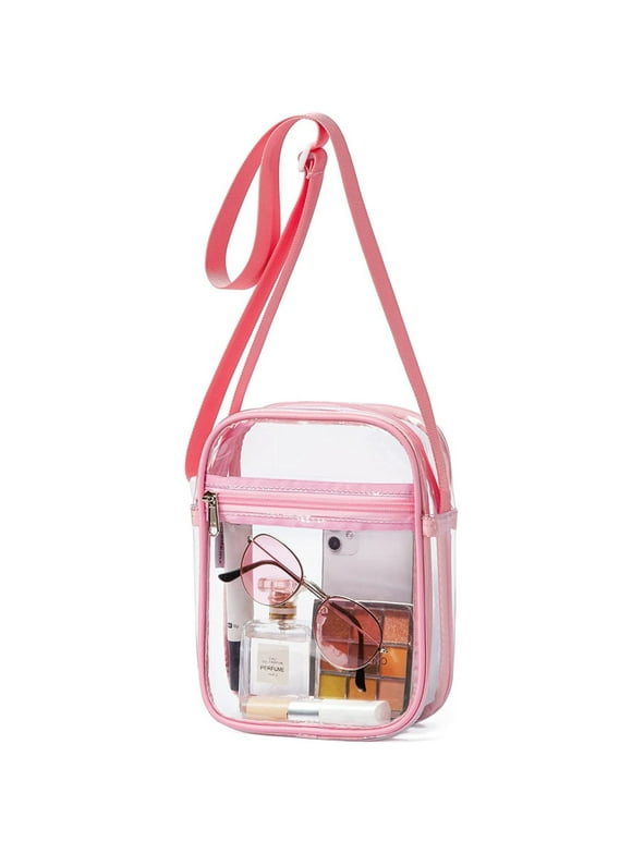 Pink Clear Bag