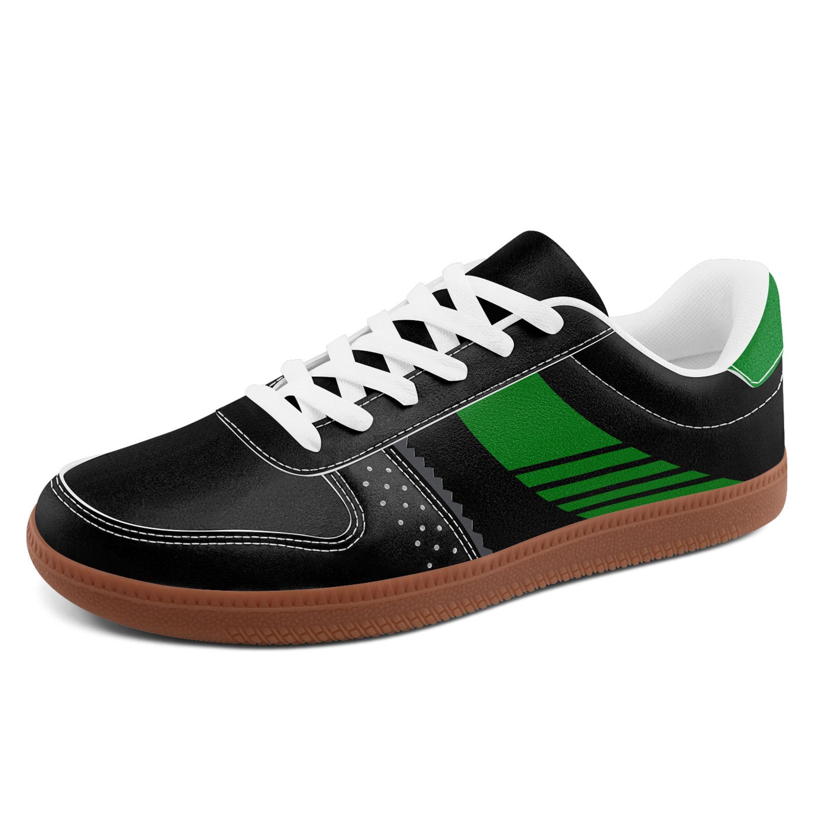 Fashion Color - Block Sneakers, Stylish Casual Low - Top Shoes with ...
