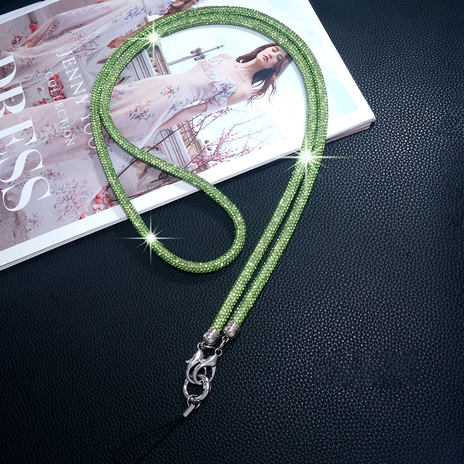 Fashion Colorful Rhinestone Lanyard Bling Glitter Diamond,Crystal ...