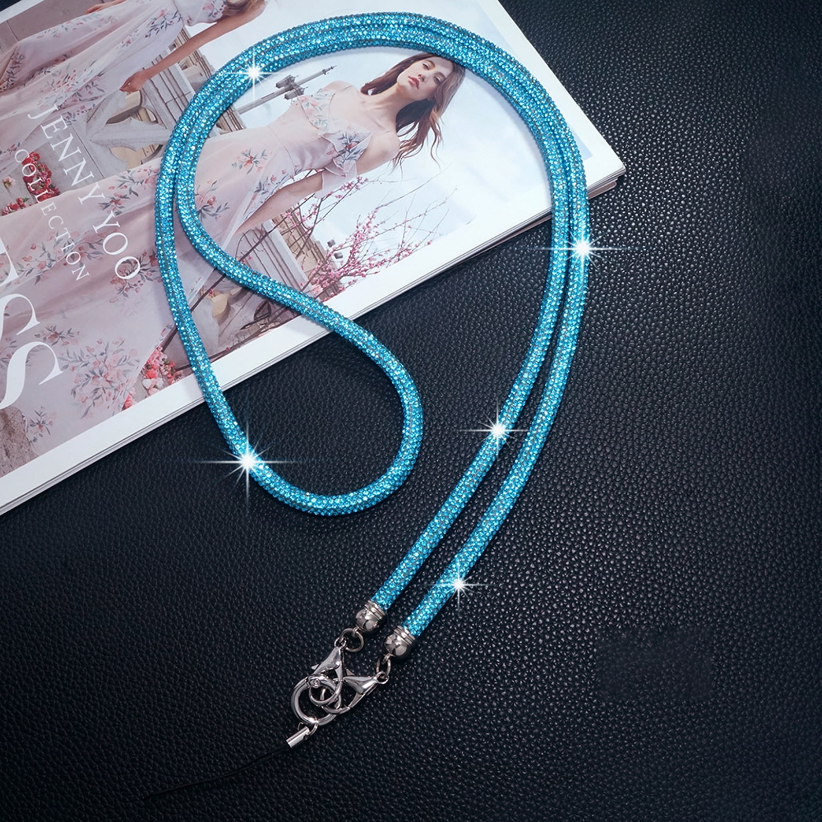 Fashion Colorful Rhinestone Lanyard Bling Glitter Diamond,Crystal ...