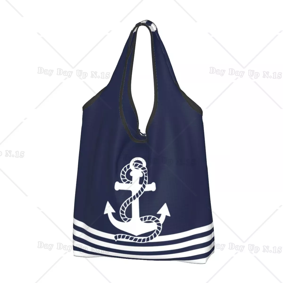 Fashion Compass With World Map Shopping Tote Bags Portable Cardinal ...