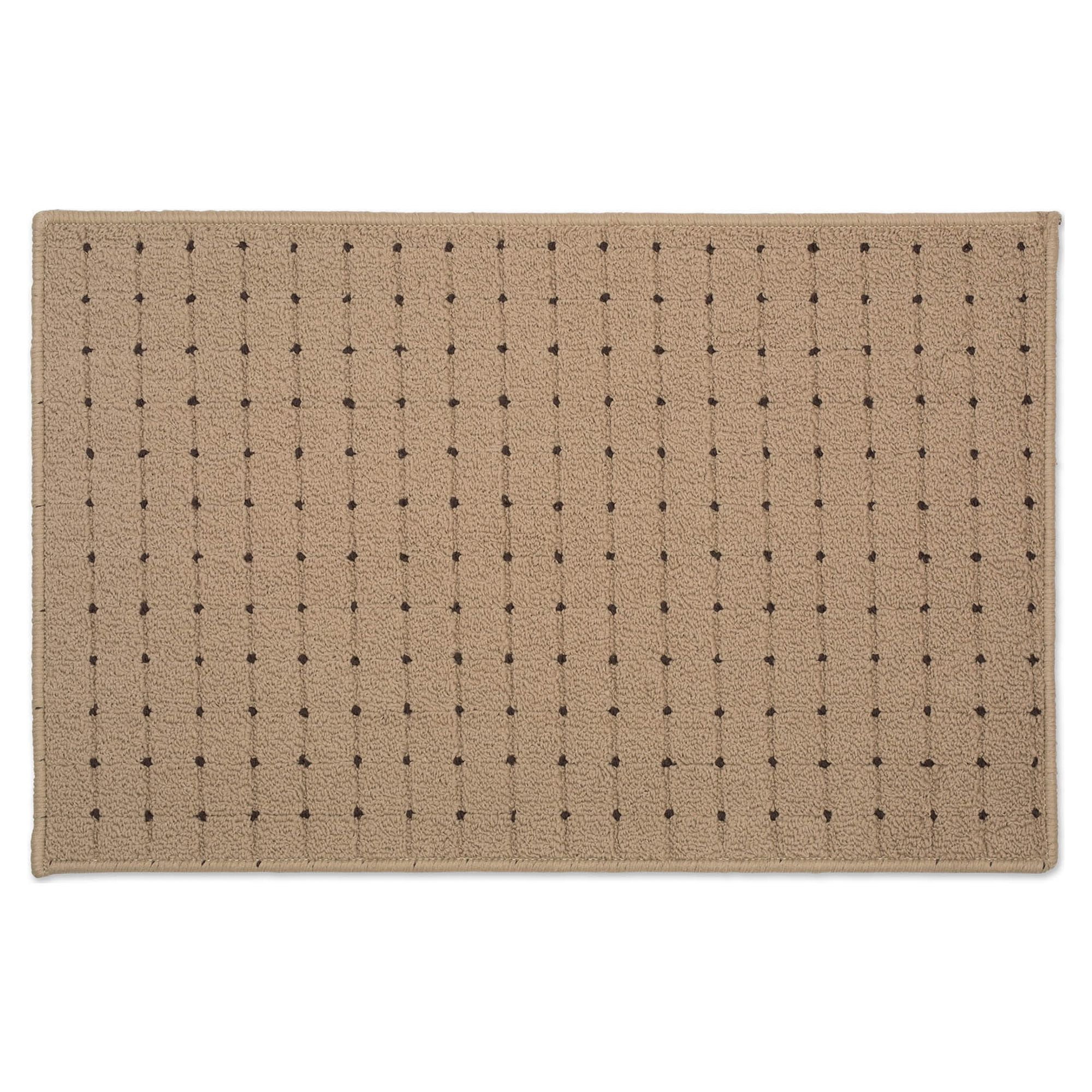 Fashion Contemporary Washable Nylon Area Throw Rug, 20x30", Graphic ...