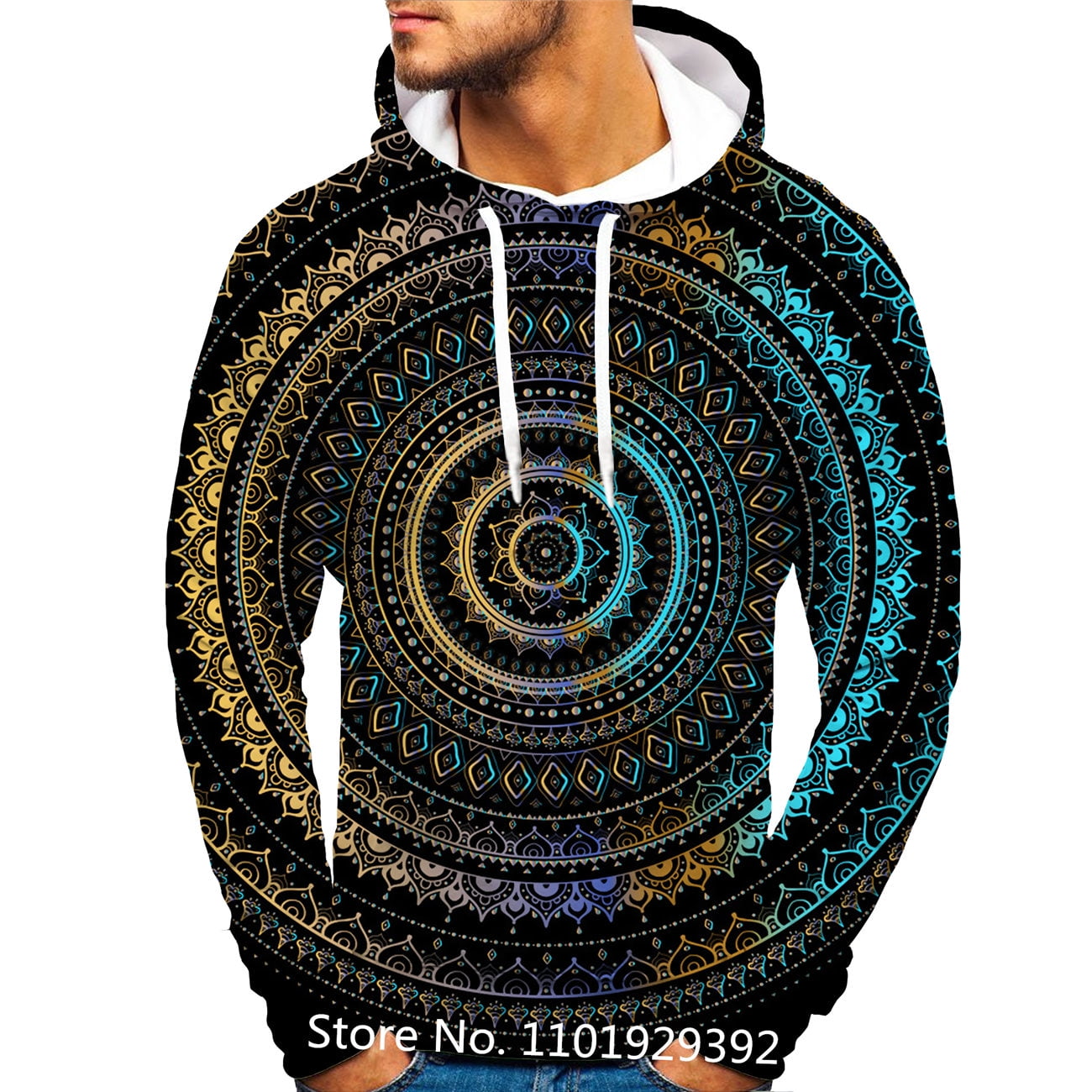 Fashion Creative Men Women 3d Print Hoodie Casual Long Sleeve ...