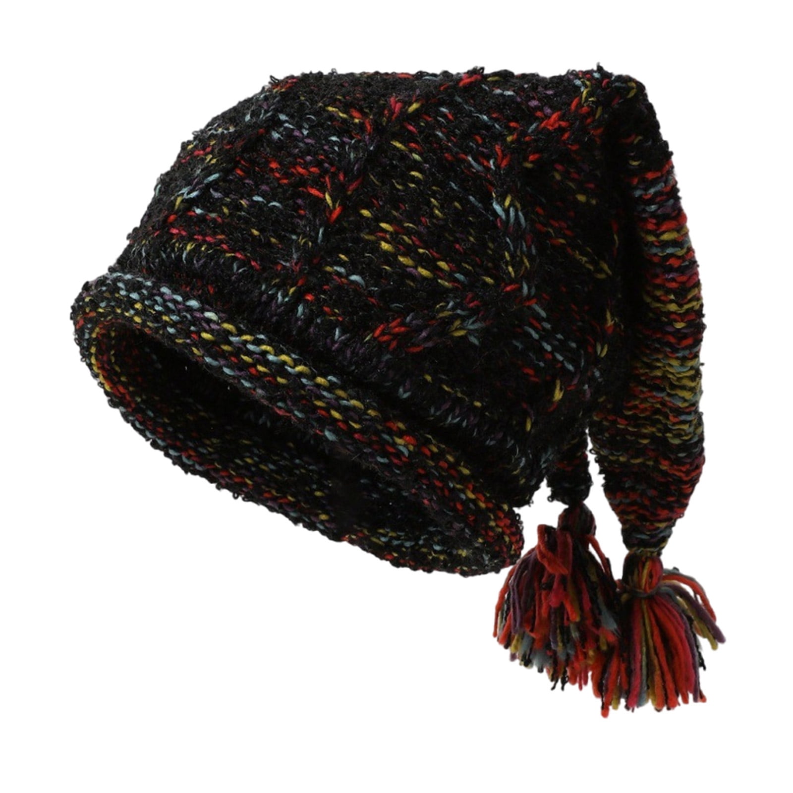 Fashion Crochet Clown Hat for Adult Lovely Knitted Skull Hat Winter ...