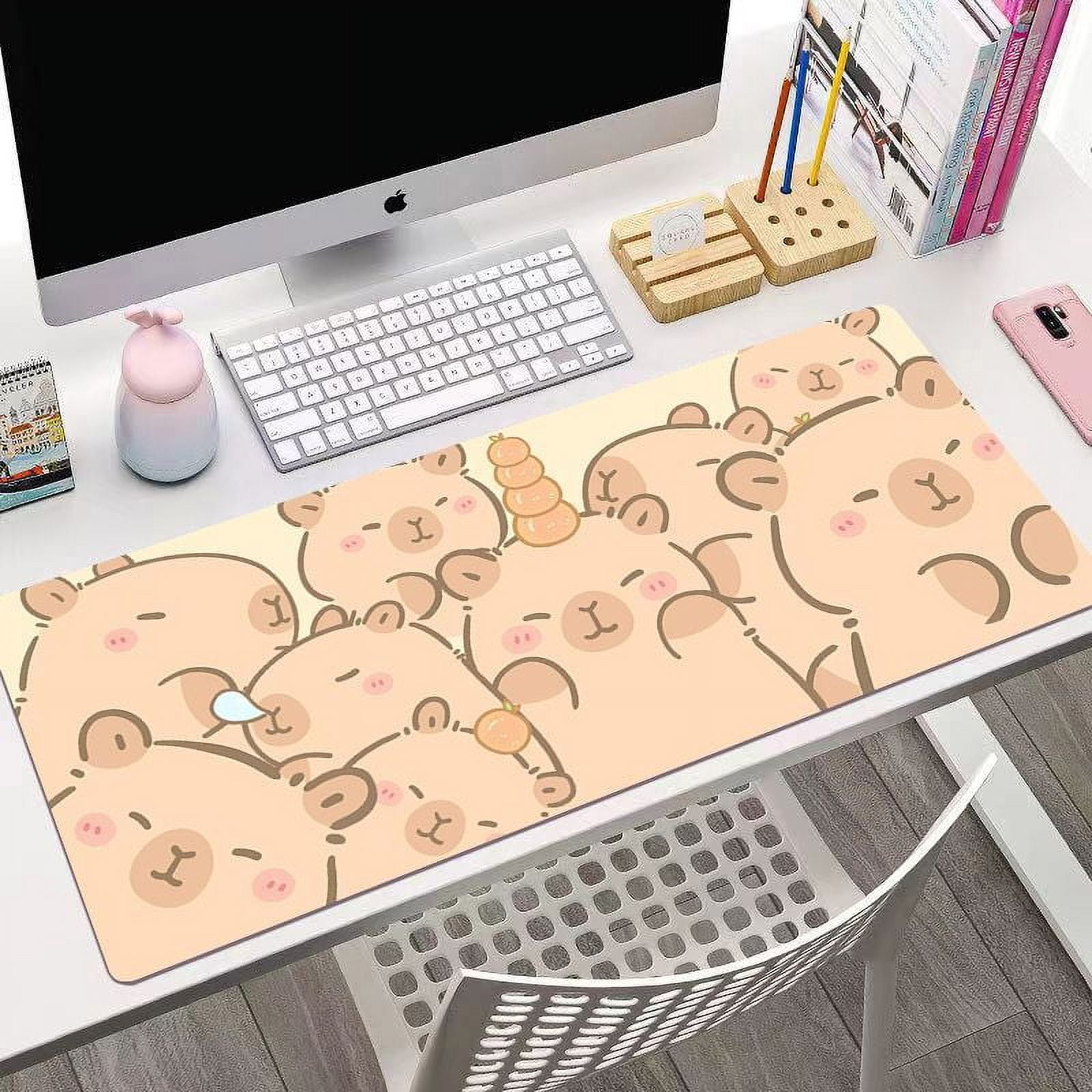 Fashion Cute Furry Mouse Pad Kawaii Cats Mouse Mat Gamer Desk Carpet ...