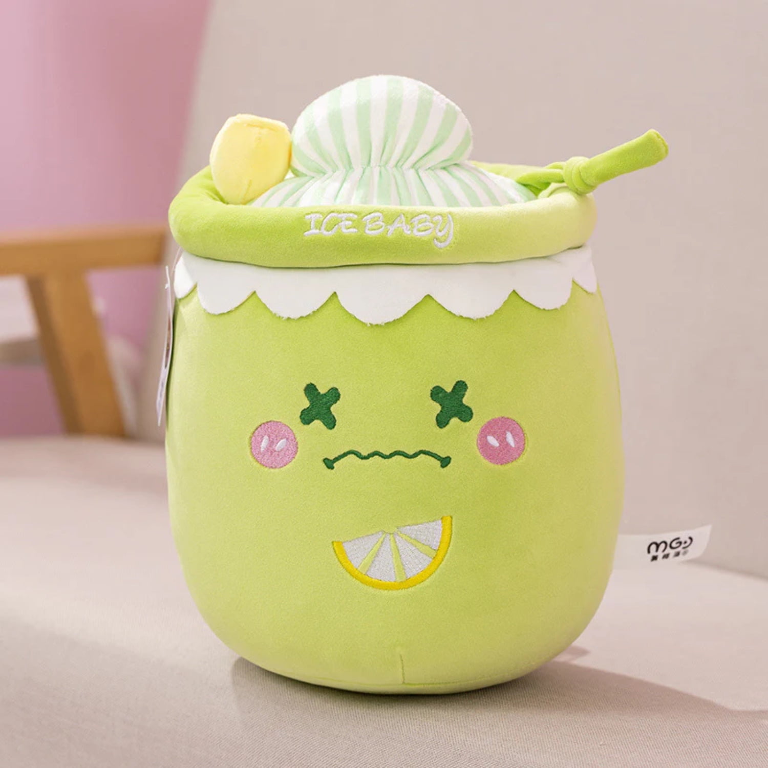Fashion Cute Milk Tea Plush Toy - Walmart.com