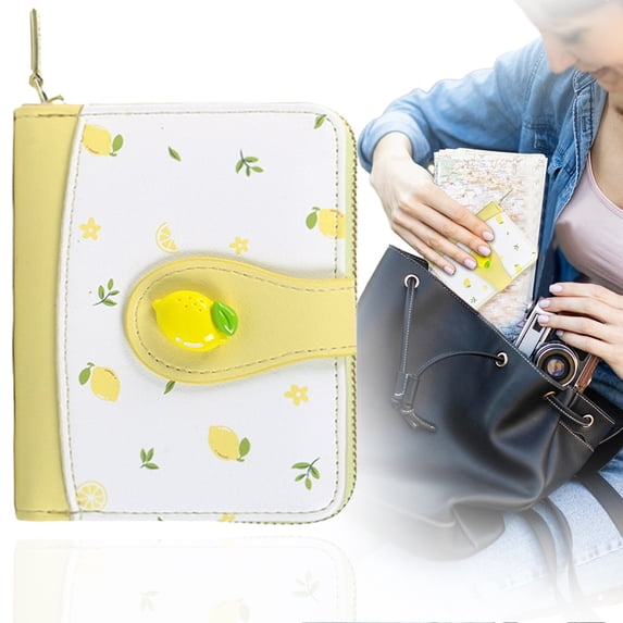 Fashion Cutest Prints Wallet Card Slots Small Wallet With Zipper Wallet ...
