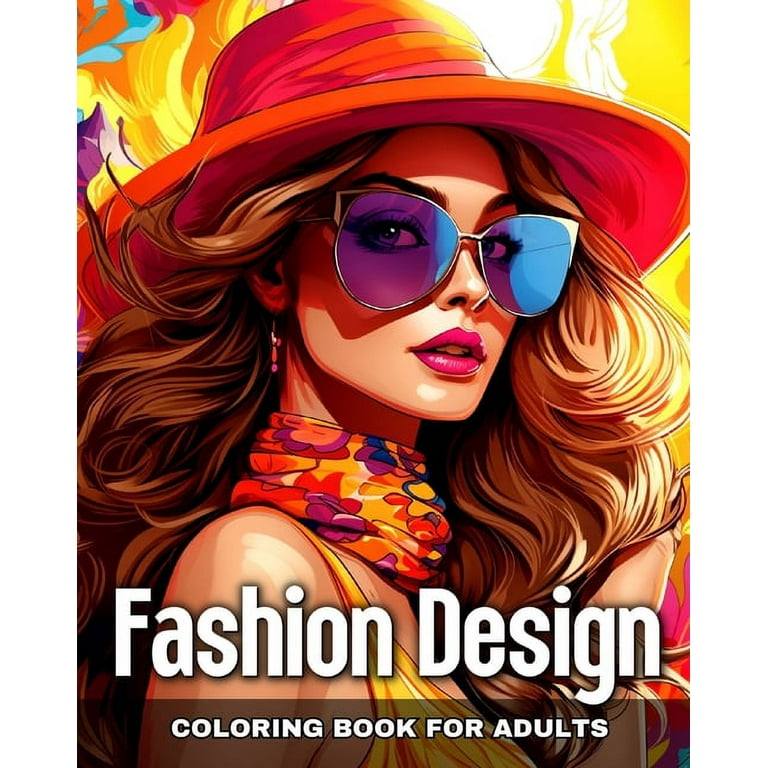 coloring book sunglasses