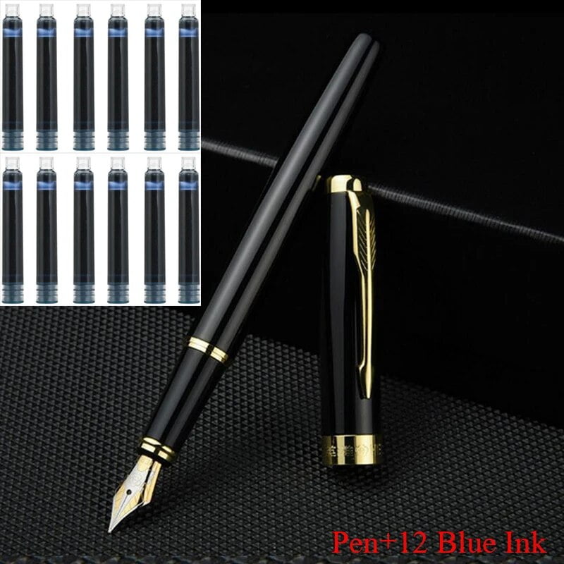 Fashion Design High Quality Business Men Metal Ink Fountain Pen Office ...