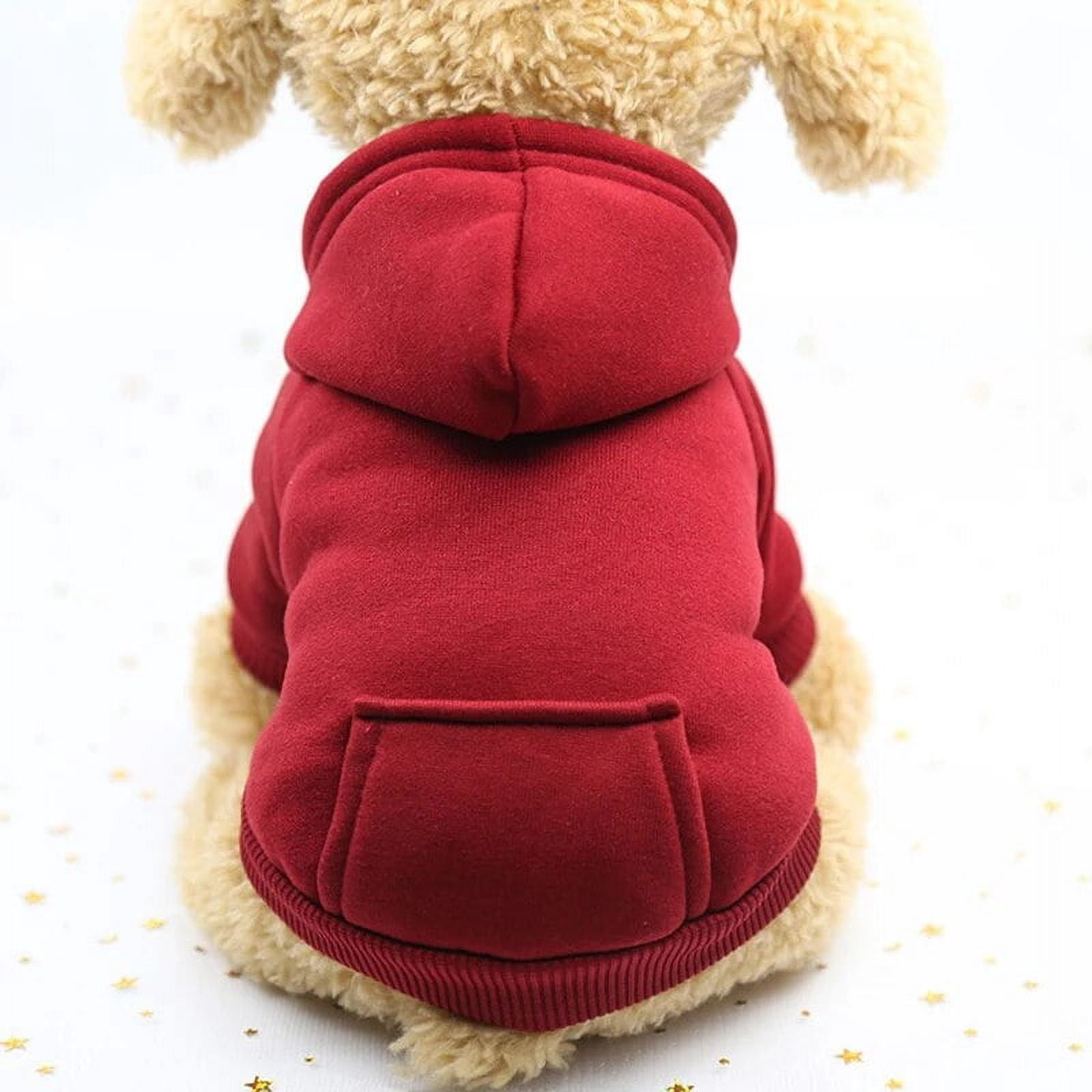 Fashion Dog Clothing Autumn And Winter Small Pet Clothes Thickening ...