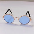 Fashion Dog Sunglasses - Creative Round Frame Retro Sunglasses for Pets ...