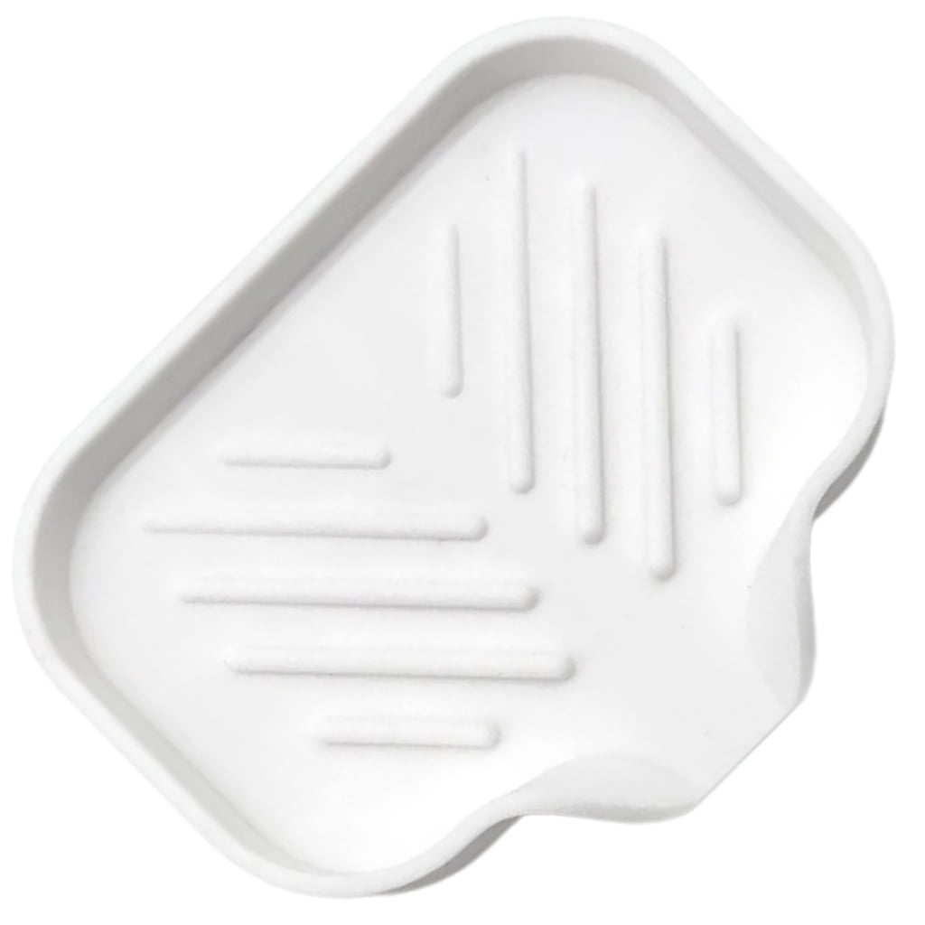 Fashion Drain Racks Storage Tray Dish Drainer Tray Soap Silicone Dish ...