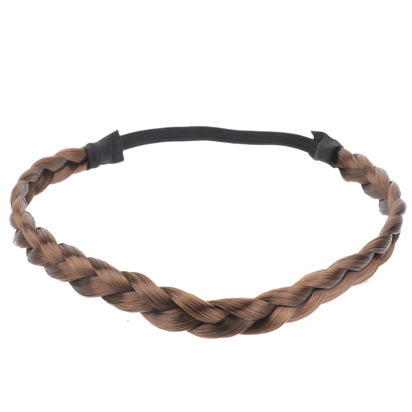 Fashion Elastic Stretch Hair Braided Headband Classic Wide Braids ...