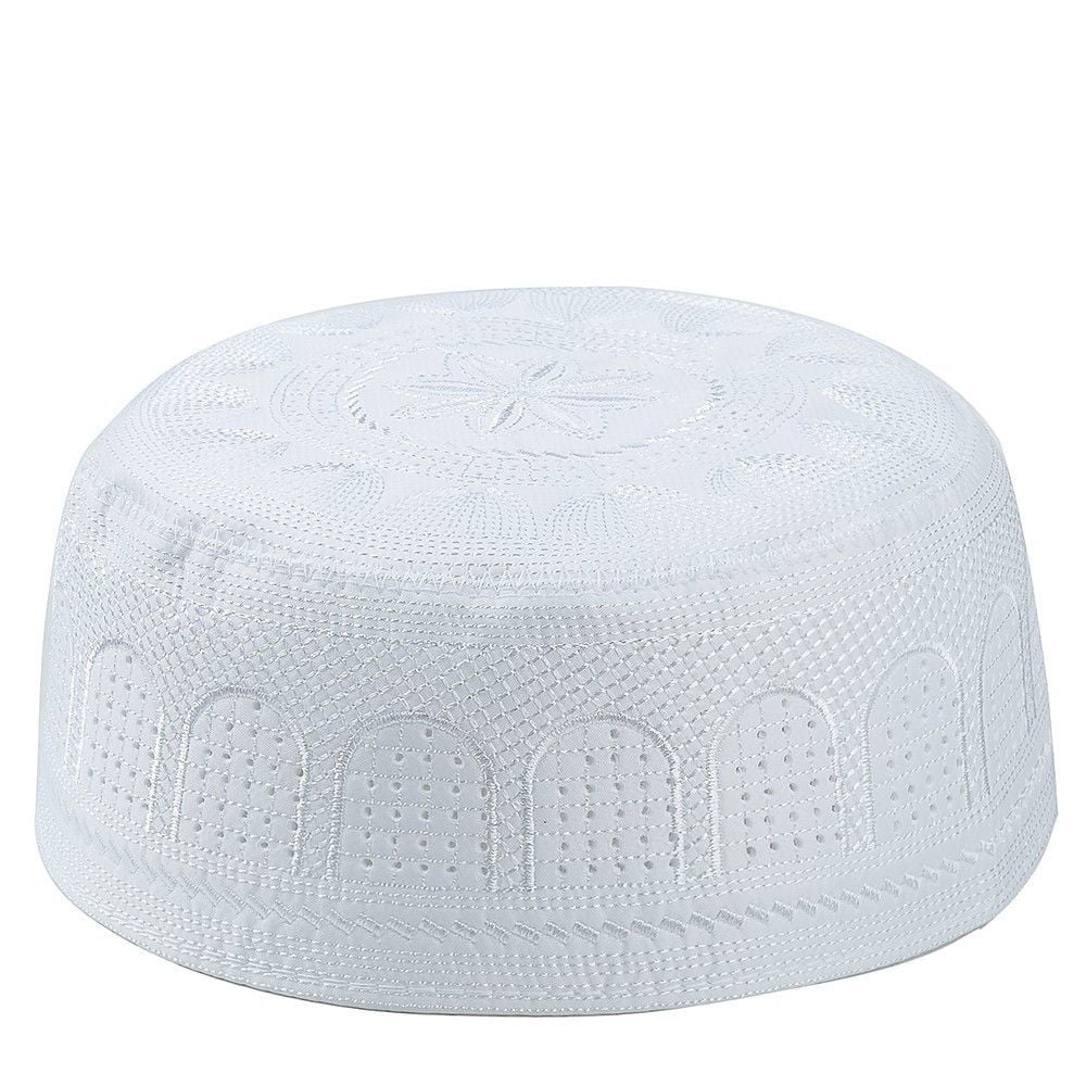 Fashion Embroidery Islam Cotton Muslim Hat Prayer Hat India Caps ...