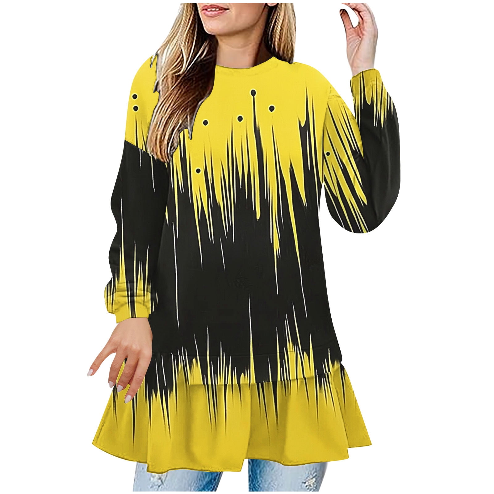 Fashion Fall Saving Pohista Crew Neck Sweatshirts Women Graphic Women's ...