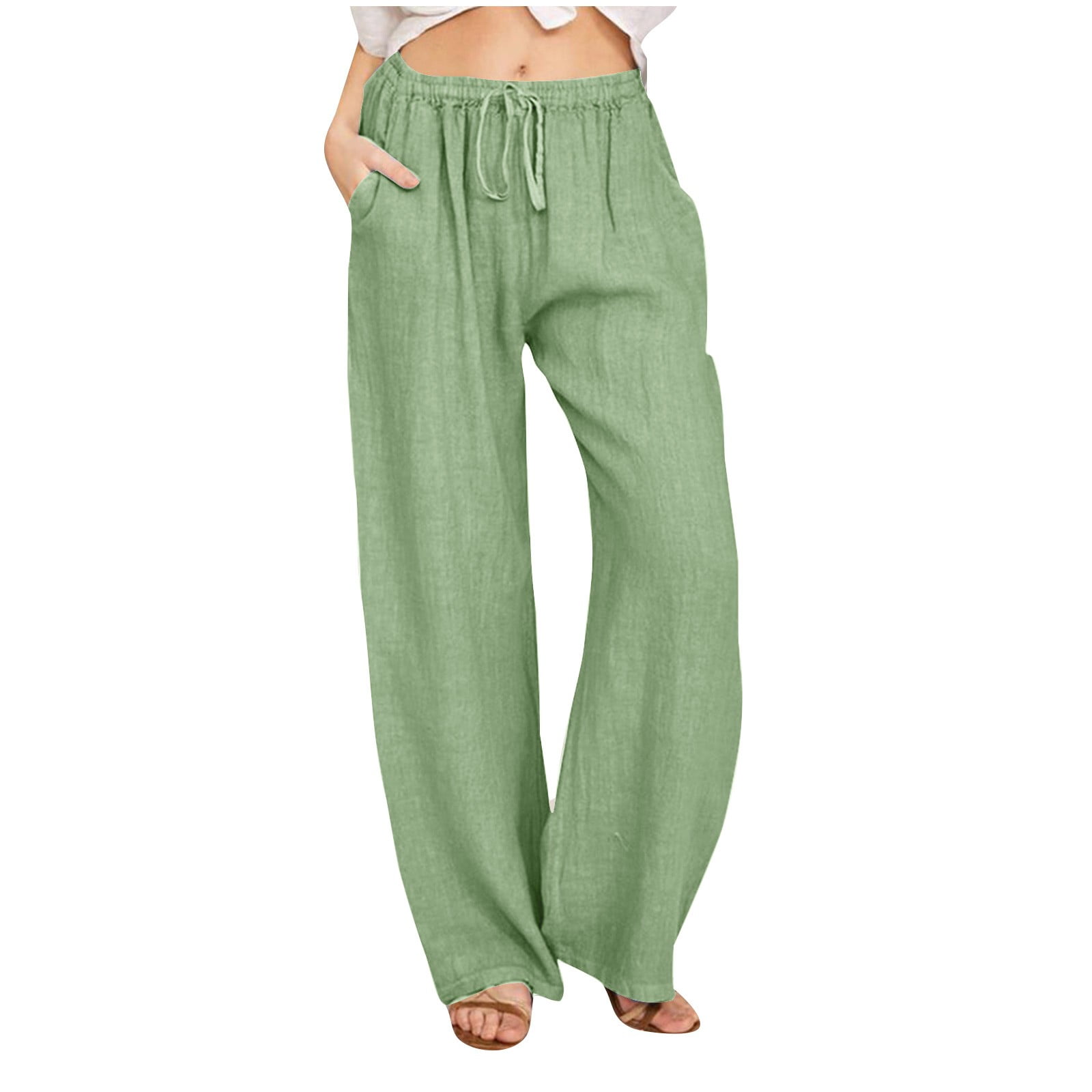 Pohista Womens Trouser Pants Short Pants for Women Dressy Casual Womens ...