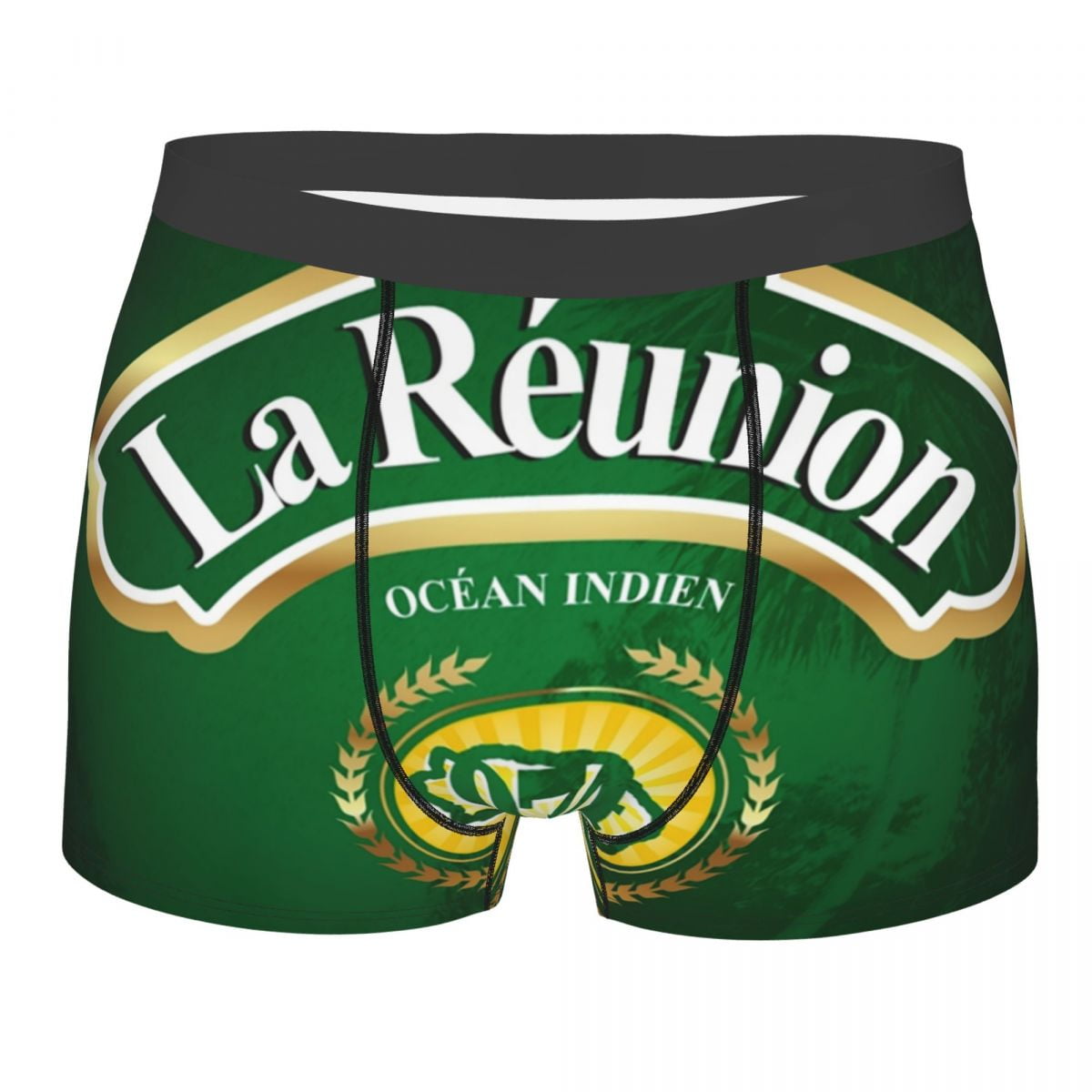 Fashion Flag Of Reunion Boxers Shorts Underpants Male Breathbale Briefs ...