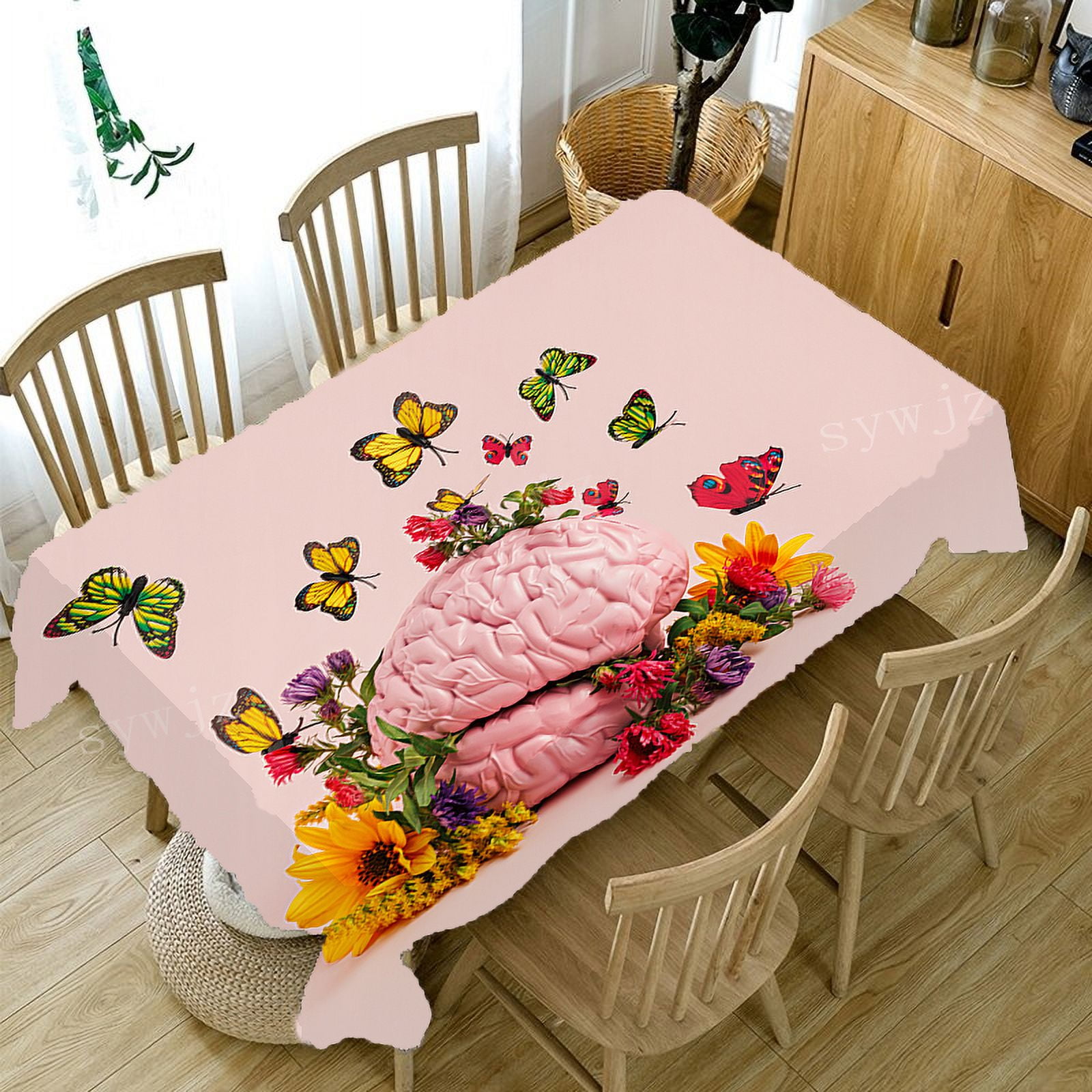Fashion Floral Tablecloths Colorful Home Party Rectangular Tablecloths ...