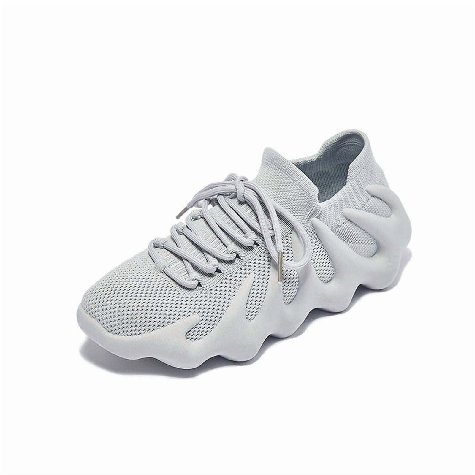 Fashion Forward Knit Sports Shoes Ultra Lightweight with Flaming ...