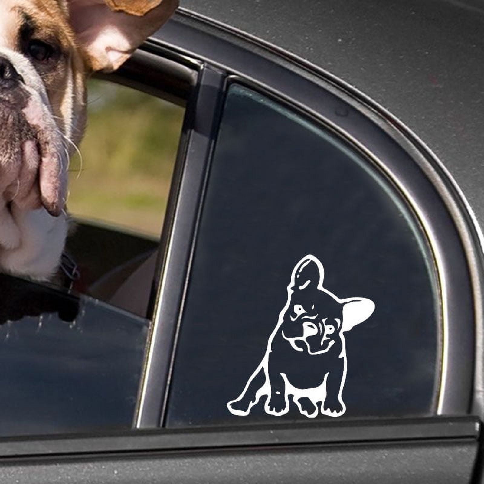 Fashion French Bulldog Dog Car Sticker Car Decoration - Walmart.com