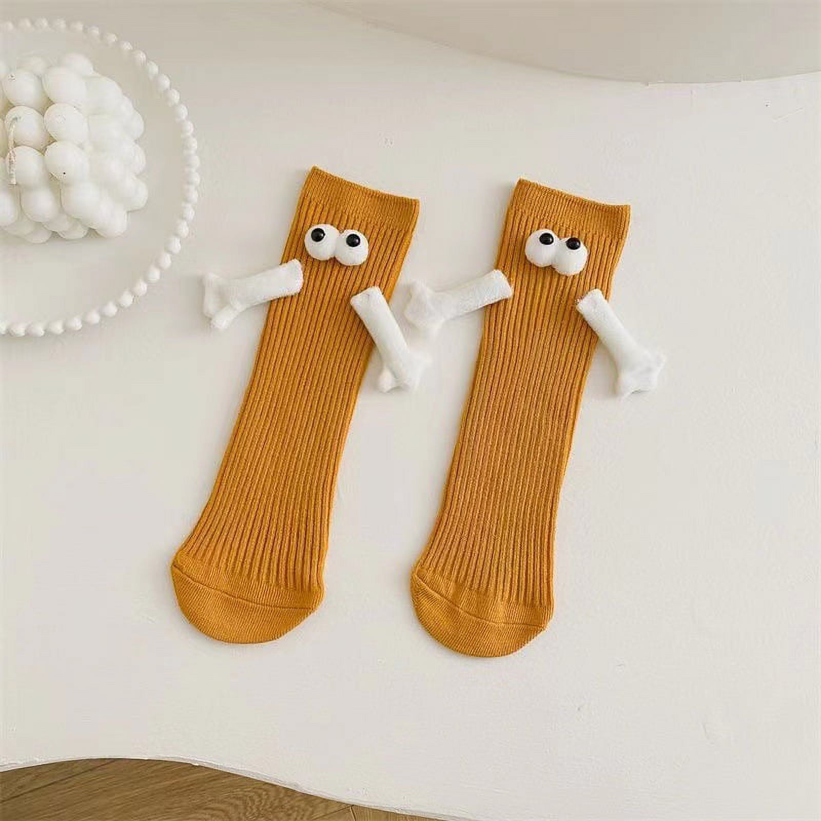 Fashion Funny Creative Magnetic Attraction Hands Black White Cartoon ...