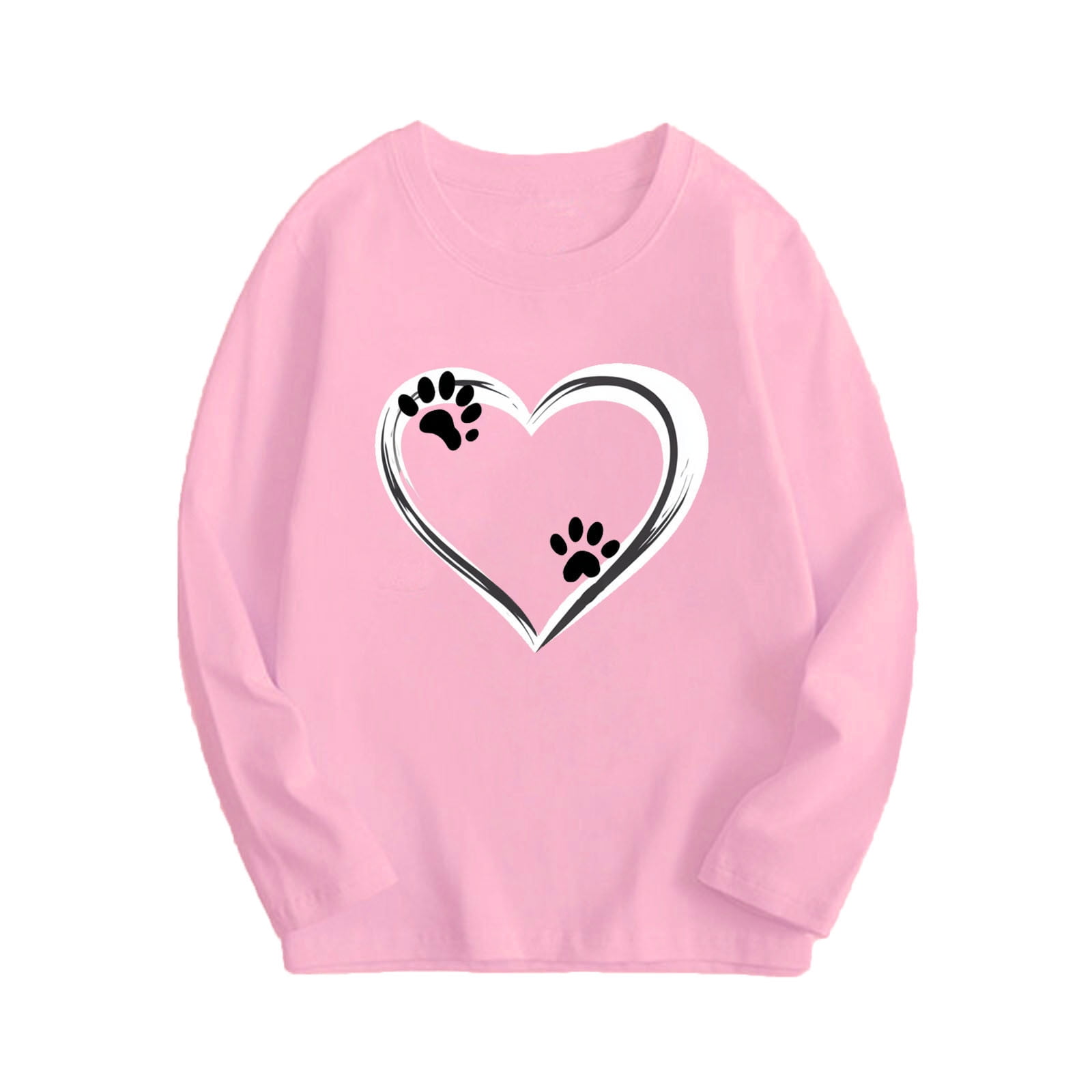 Fashion Girl And Boy' Casual Printed Children Long Sleeve Tops Printing ...