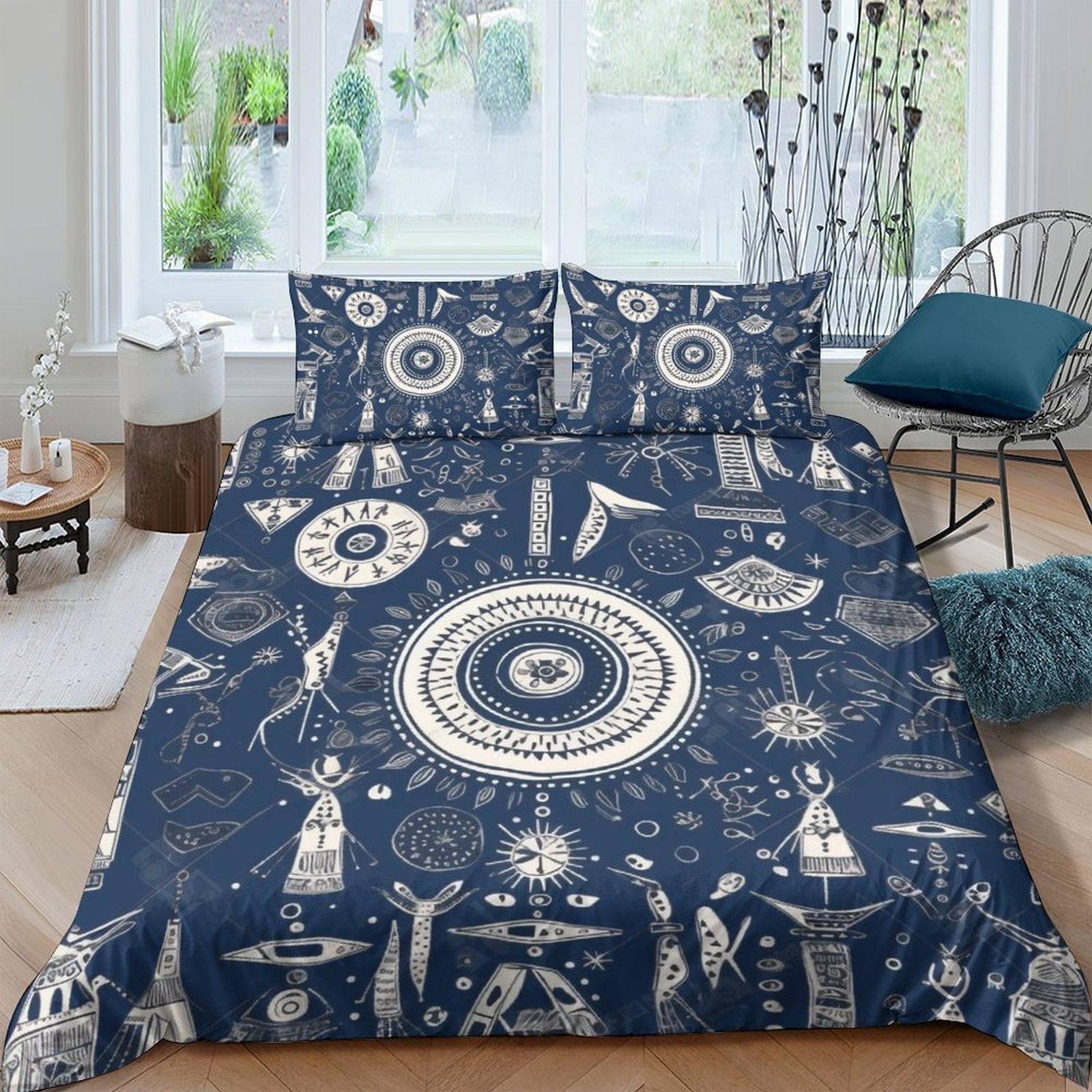 Fashion Gypsy Bedspreads Home Bedding Set Bohemian Comforter Cover Set ...