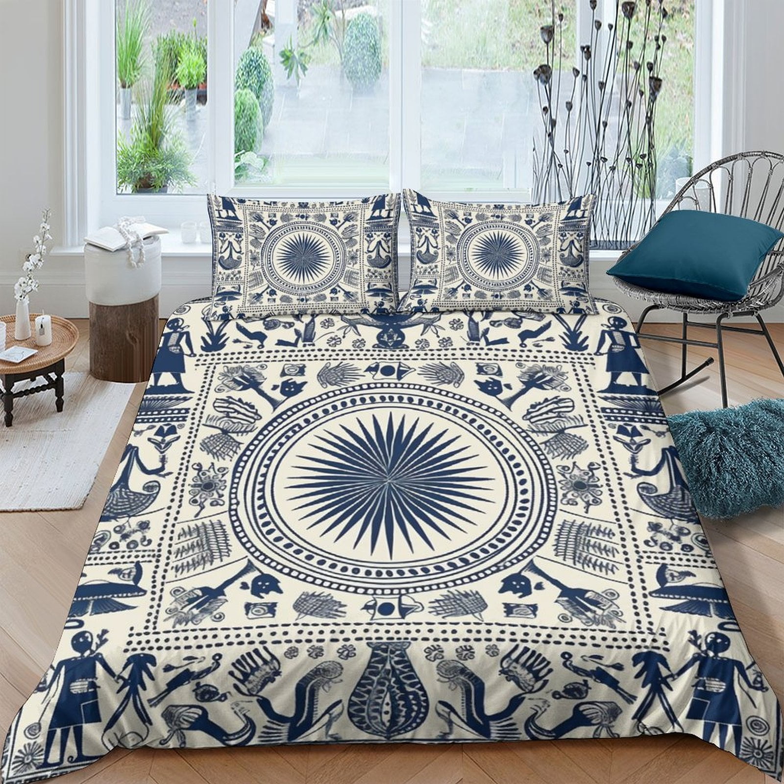 Fashion Gypsy Bedspreads Home Bedding Set Bohemian Comforter Cover Set ...