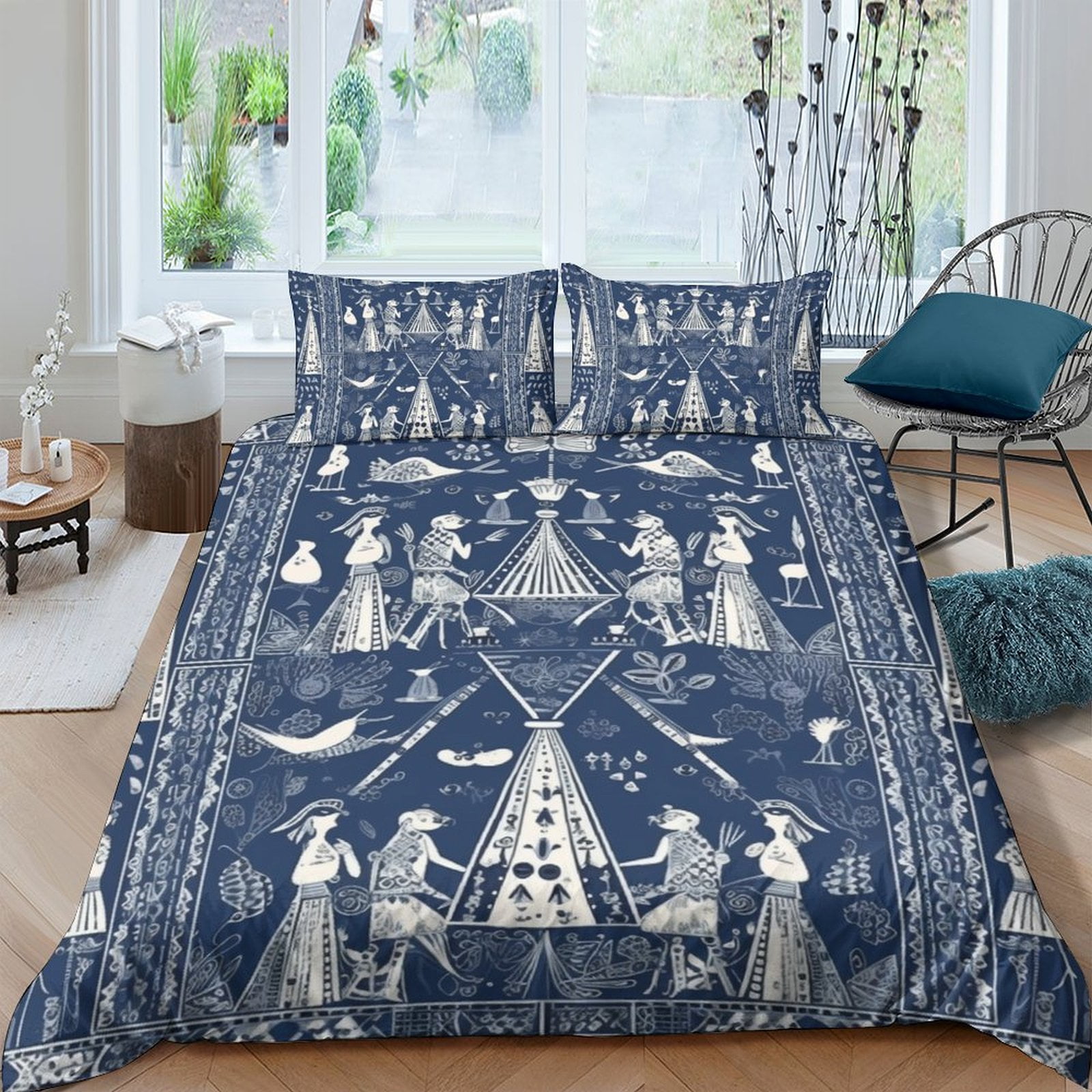 Fashion Gypsy Bedspreads Home Bedding Set Bohemian Comforter Cover Set ...
