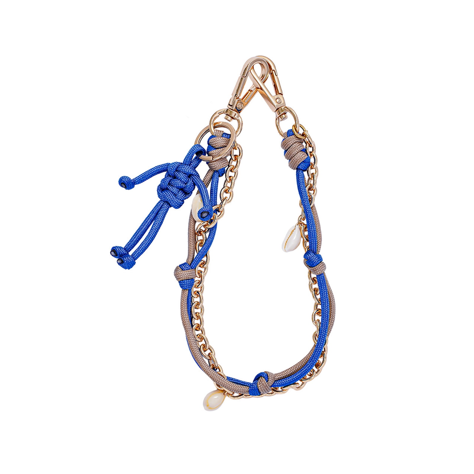 Fashion Handmade Bag Accessory Keychain With PU Rope and Robot Detail ...