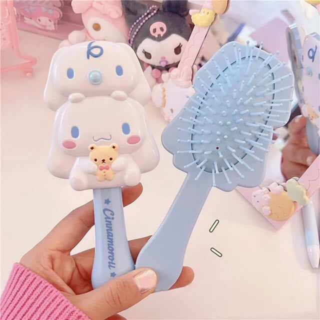 Fashion Hello Kitty Hand-held Massage Airbag Comb Sanrio Anime ...