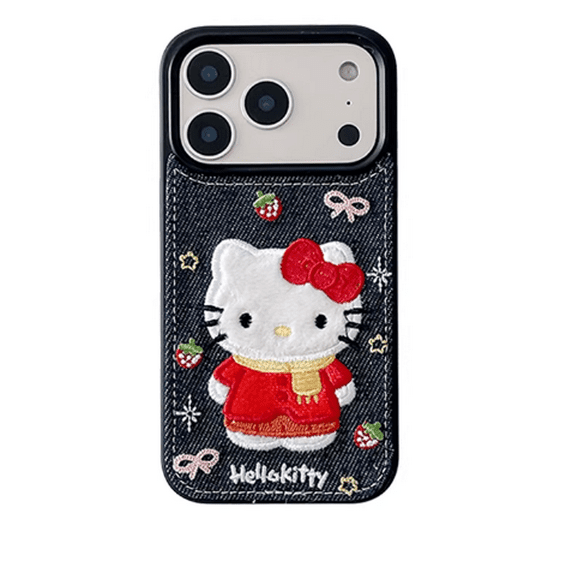 Fashion Hello Kitty Shockproof Case for iPhone 17 16 15 14 Cover Cute ...