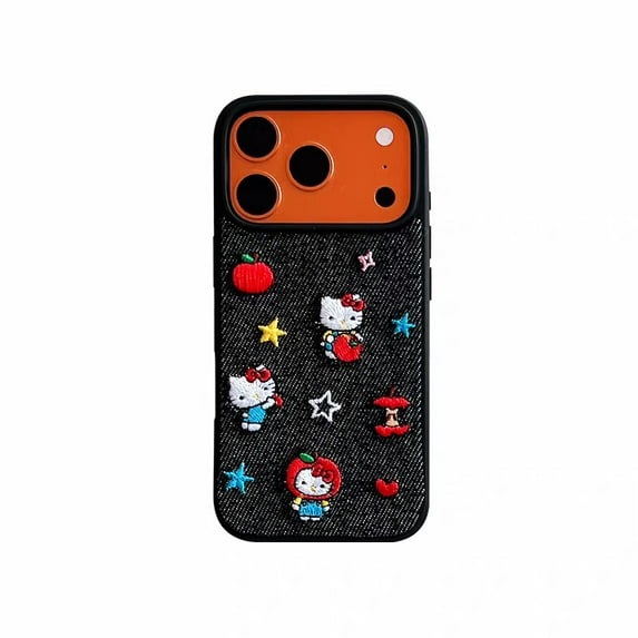 Fashion Hello Kitty Shockproof Case for iPhone 17 16 15 14 Cover Cute ...