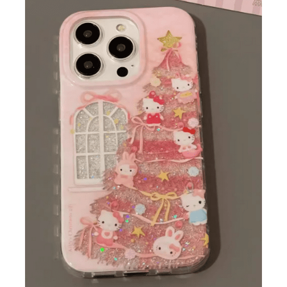 Fashion Hello Kitty iPhone16 15 14 13 12 11 8 7 Xs Xr Cute Cartoon Phone Case Lovely Gifts for ...