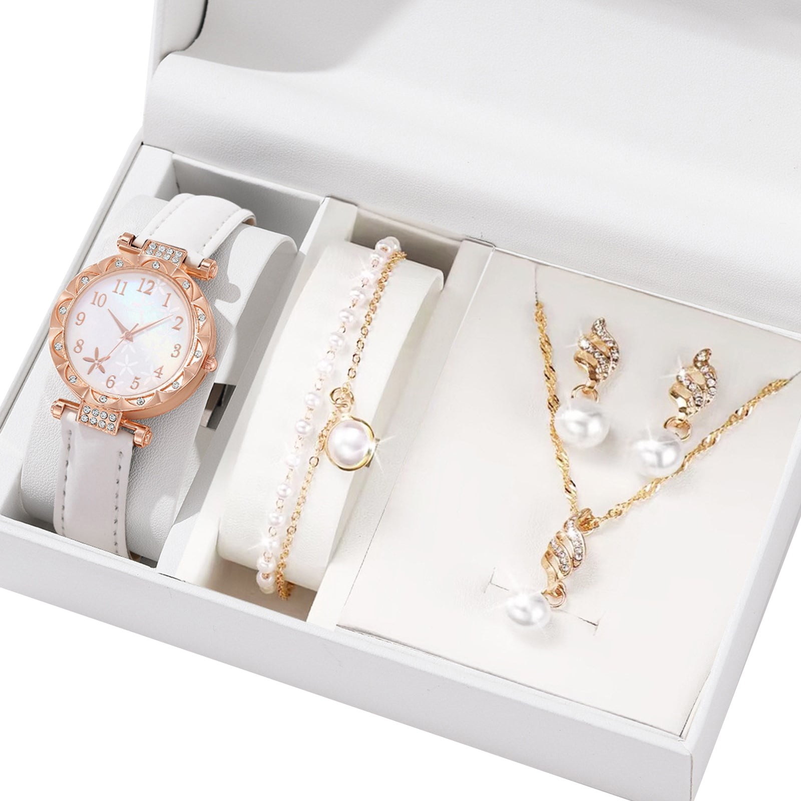 Fashion Jewelry Practical Watch and Elegant Accessories Set Women ...