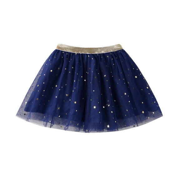 Fashion Kids Girls Princess Stars Sequins Party Dance Ballet Tutu ...