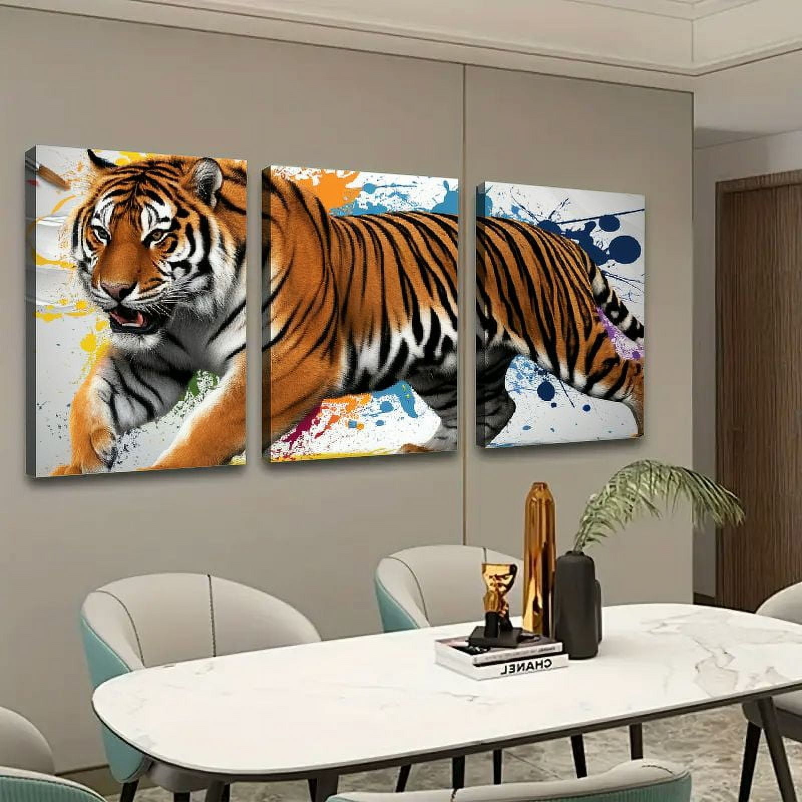 Fashion Kitchen Wall Pictures Framed, a Dynamic Splash Art Style of a ...