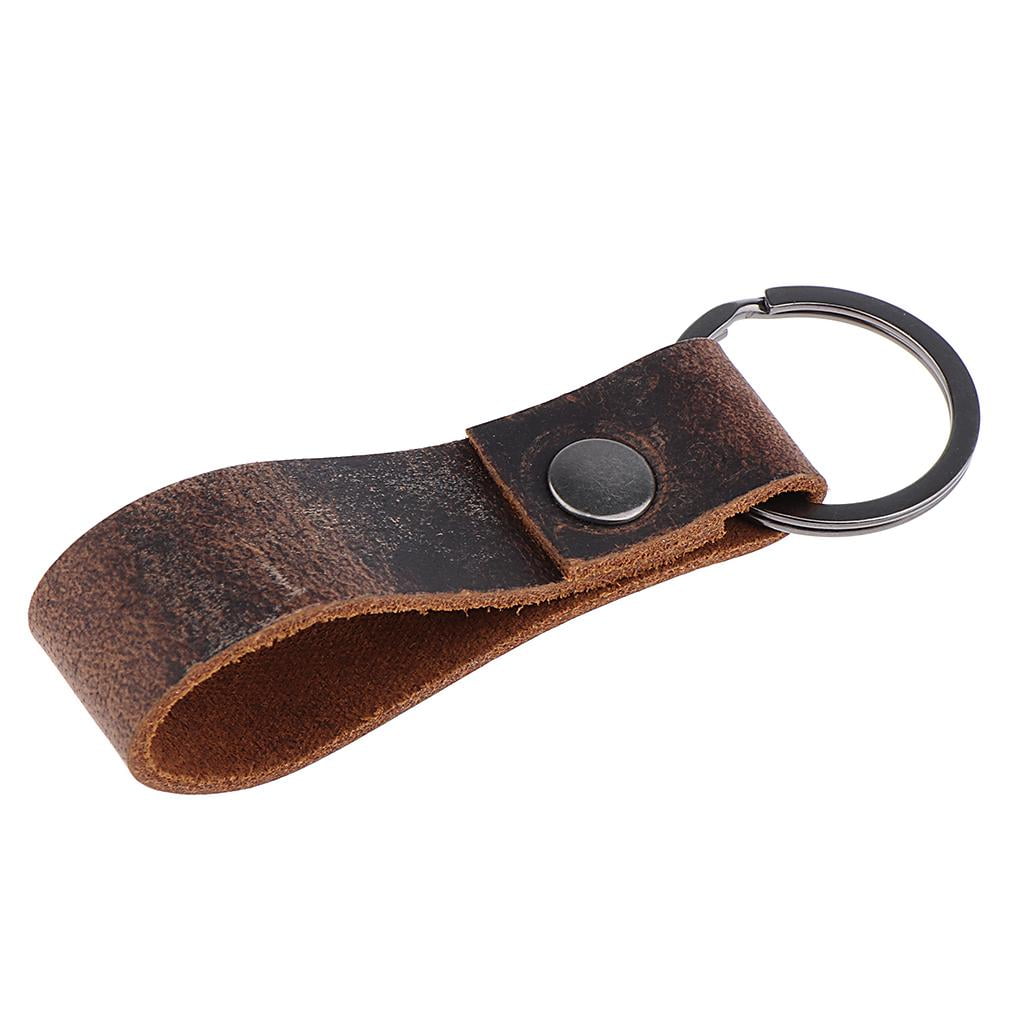 Fashion Leather Key Chain , Car Key Keyfob Key Chain Straps Bulk Men's ...
