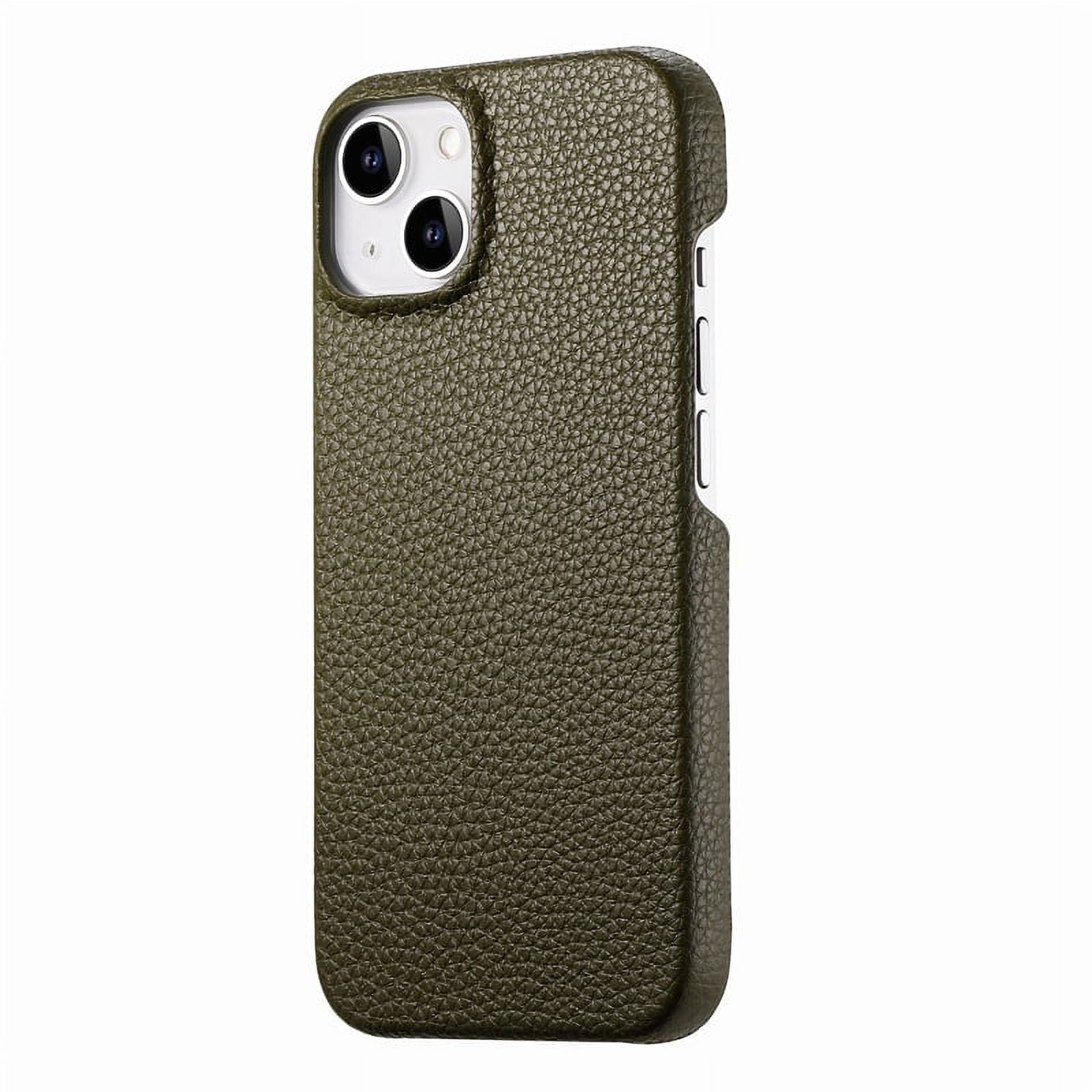 Fashion Leather Litchi Texture Phone Case for iPhone 15 Pro Max 14 11 12 13 Pro XS Max 7 8 Plus ...