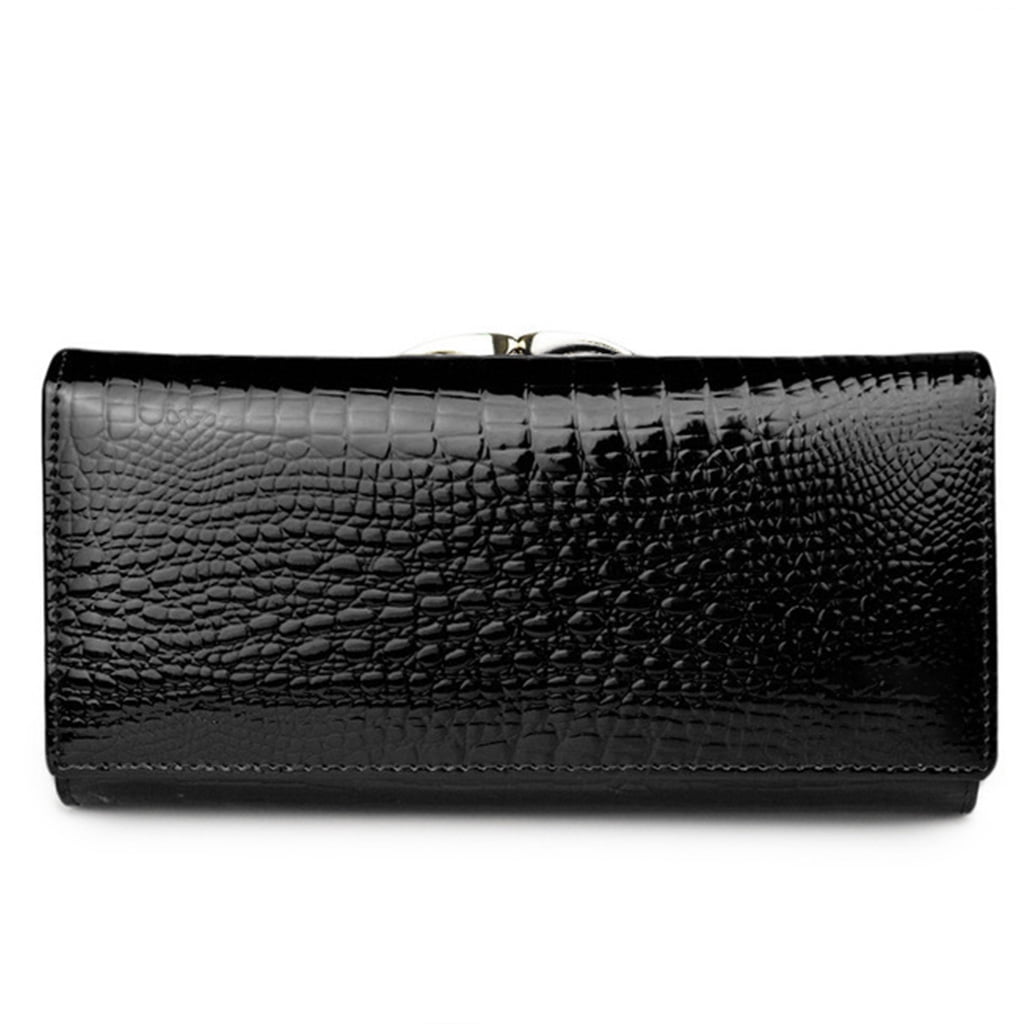 Fashion Leather Women's Wallets Long Ladies Wallet Clutch Money Bag ...
