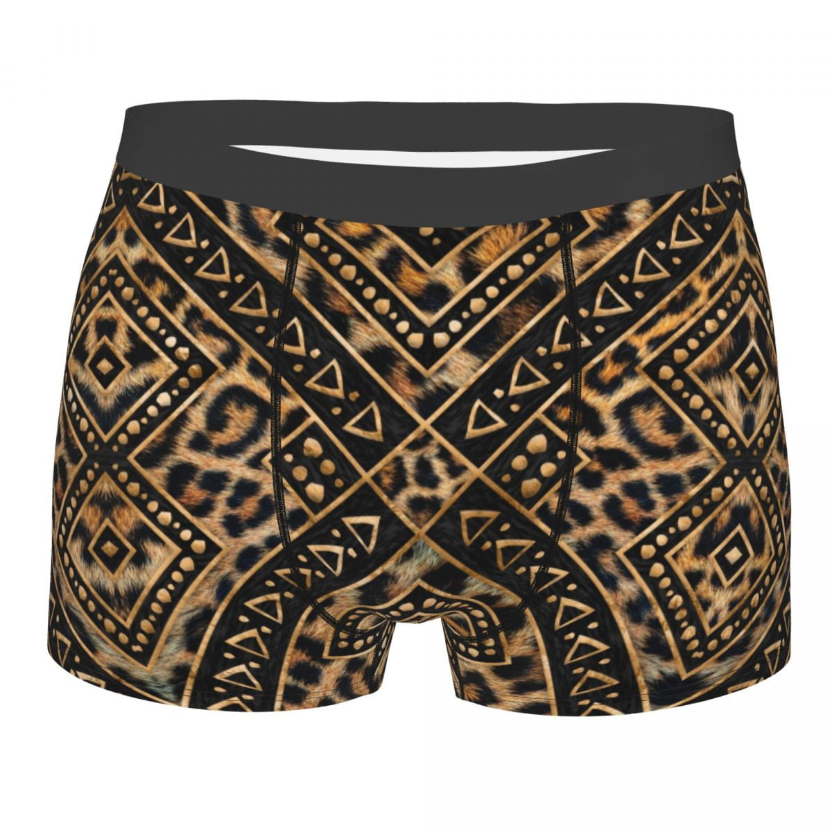 Fashion Leopard Print Boxers Shorts Panties Sexy Male Underpants ...