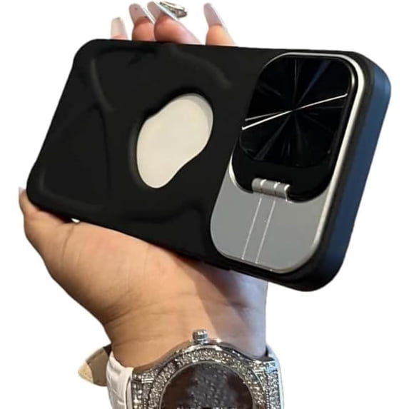 Fashion Logo Hole Case for iPhone with Lens Protection Silicone Soft ...